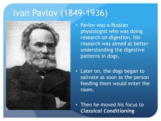 Classical Conditioning | PPTX