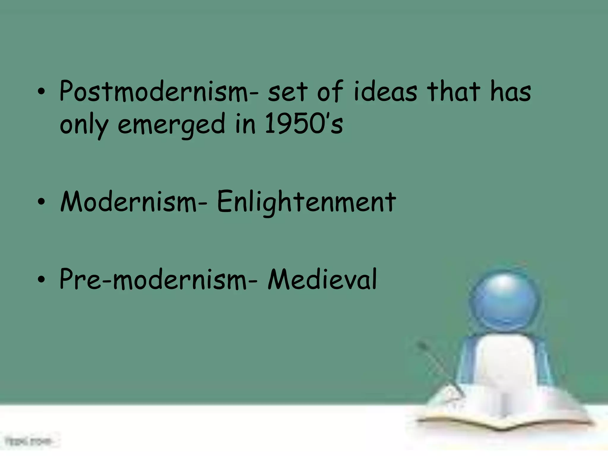 POSTMODERNISM | PPTX
