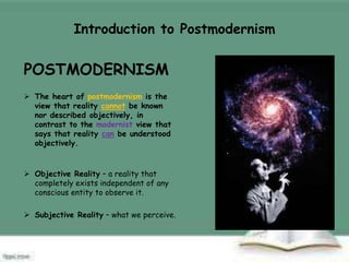 POSTMODERNISM | PPT