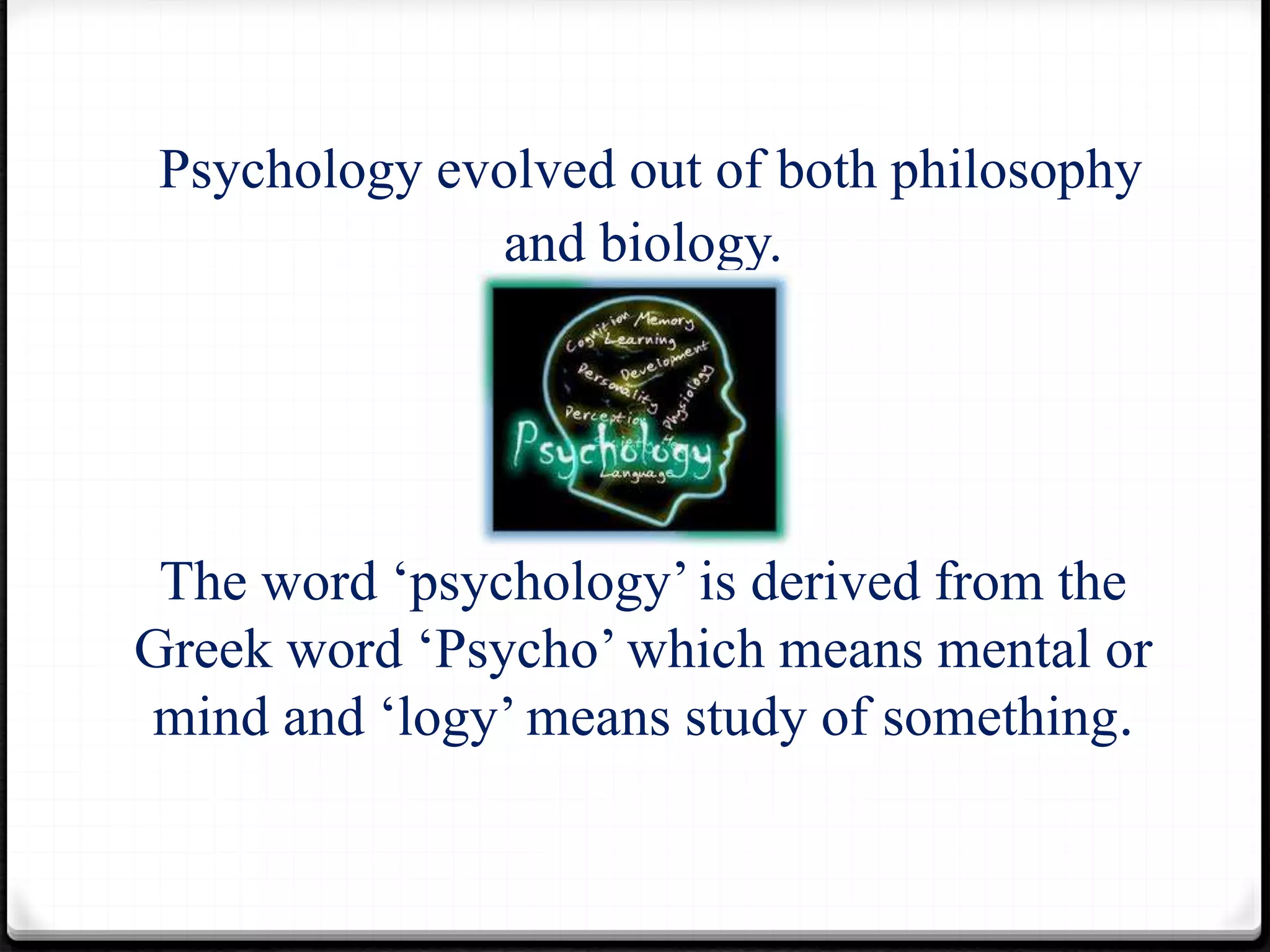 Psychology | PPTX