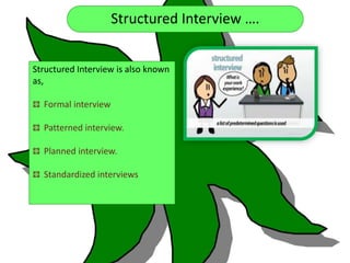 Interview Method of Psychology | PPTX