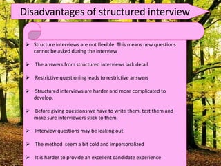 Interview Method of Psychology | PPTX