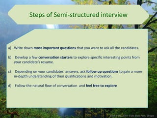 Interview Method of Psychology | PPTX