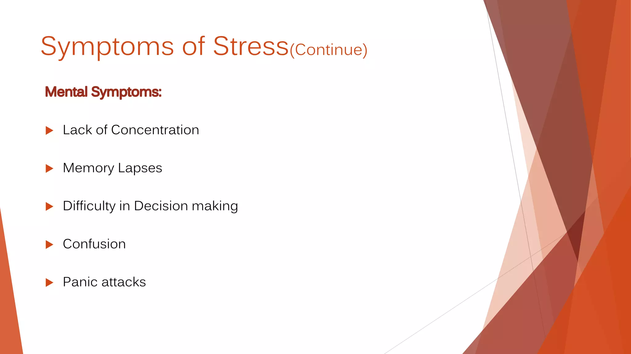Stress Power point Presentation For Psychology | PPTX