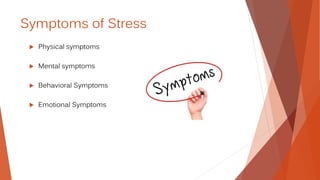 Stress Power point Presentation For Psychology | PPT