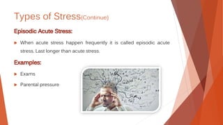 Stress Power point Presentation For Psychology | PPTX
