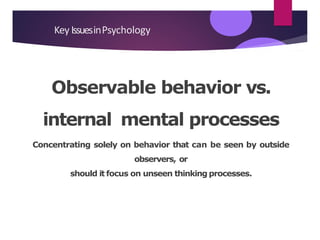 Introduction to Psychology | PPT