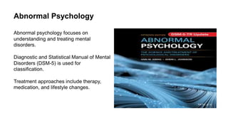 All About Psychology: Its Concepts and Domains | PPTX