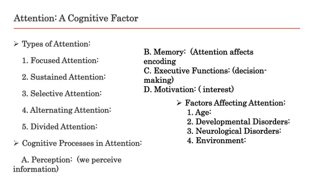 Psychology Learning reinforcement, punishment, attention and memory | PPTX