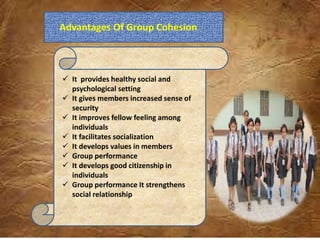 Psychology of the group | PPTX