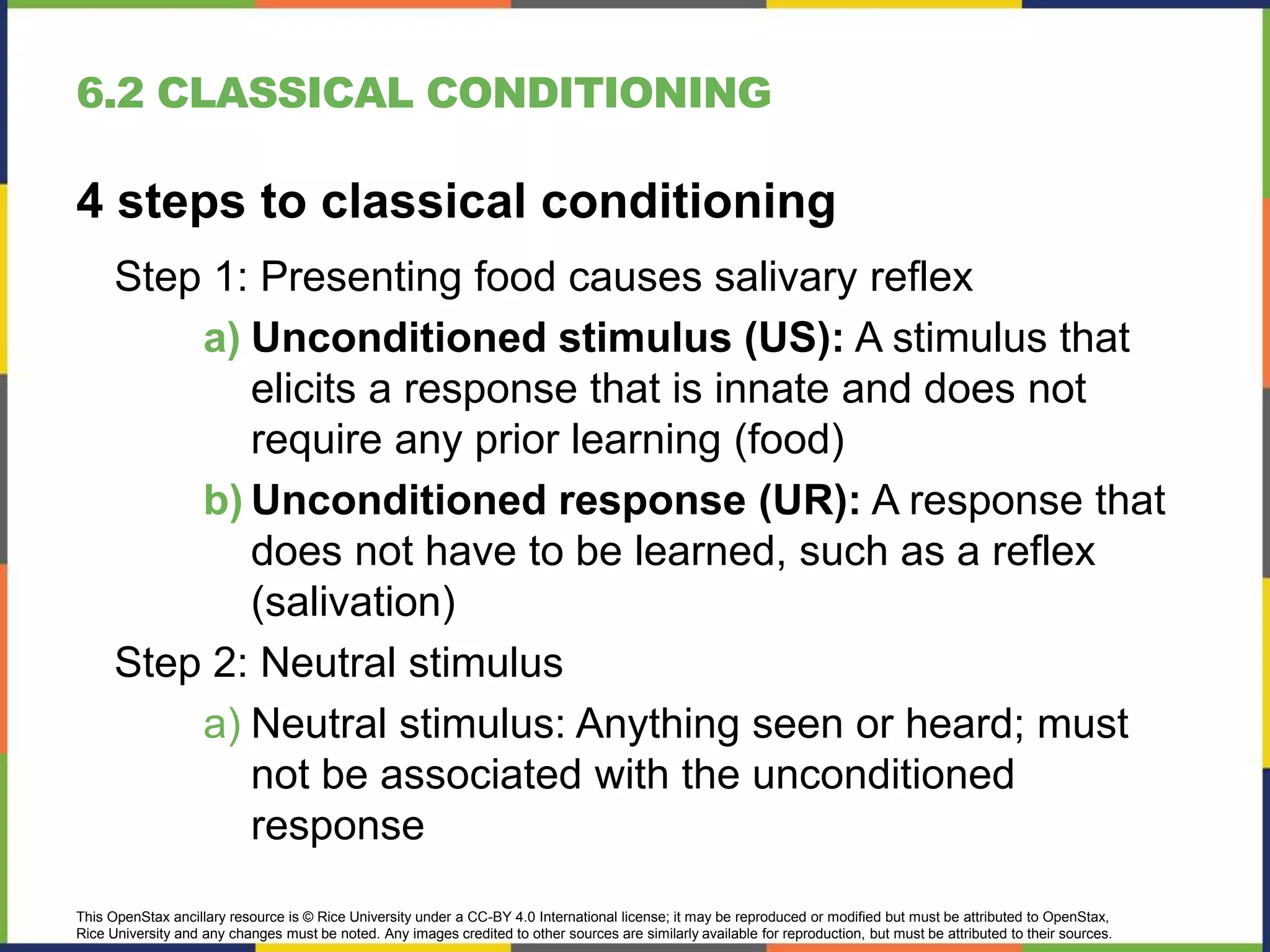 Chapter 6 Learning | PPTX
