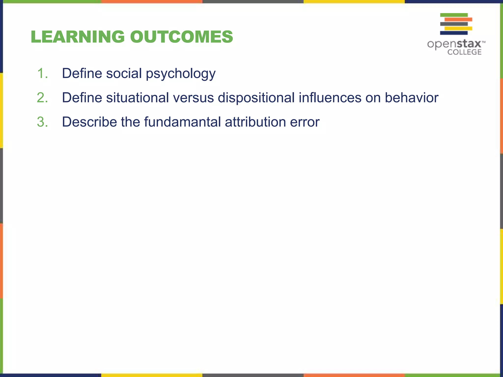 Social Psychology | PPT