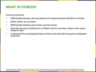 Psychology Ch14 Stress, Well-being, and Health | PPTX