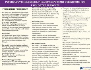 Psychology Cheat Sheet | PPT