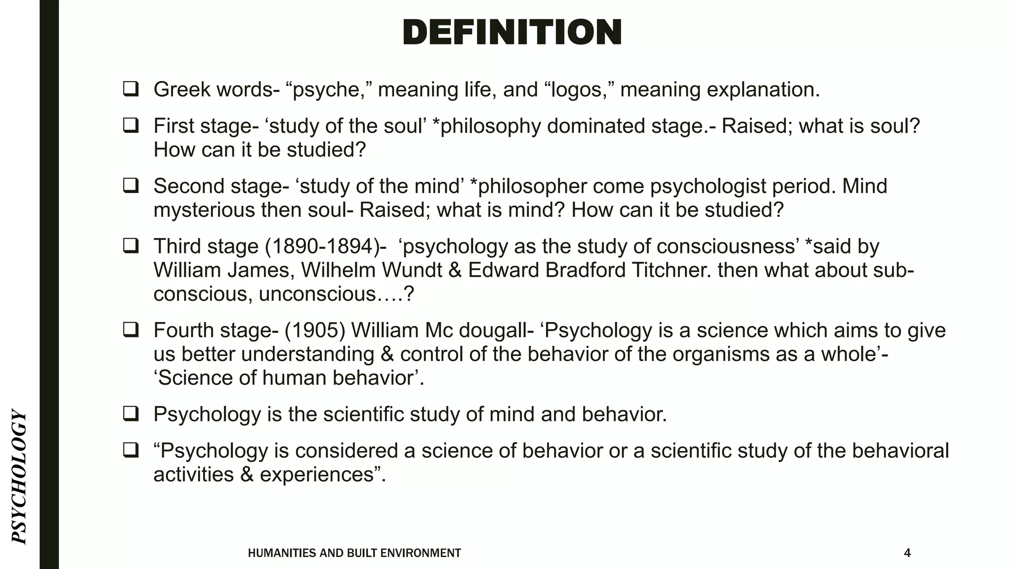 Psychology | PPTX