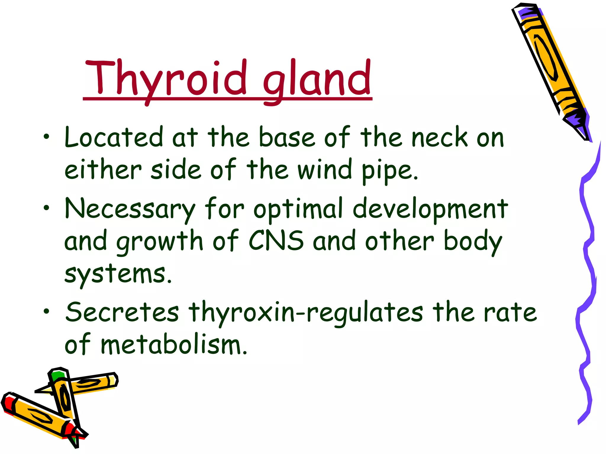 Psychology endocrine system | PPT
