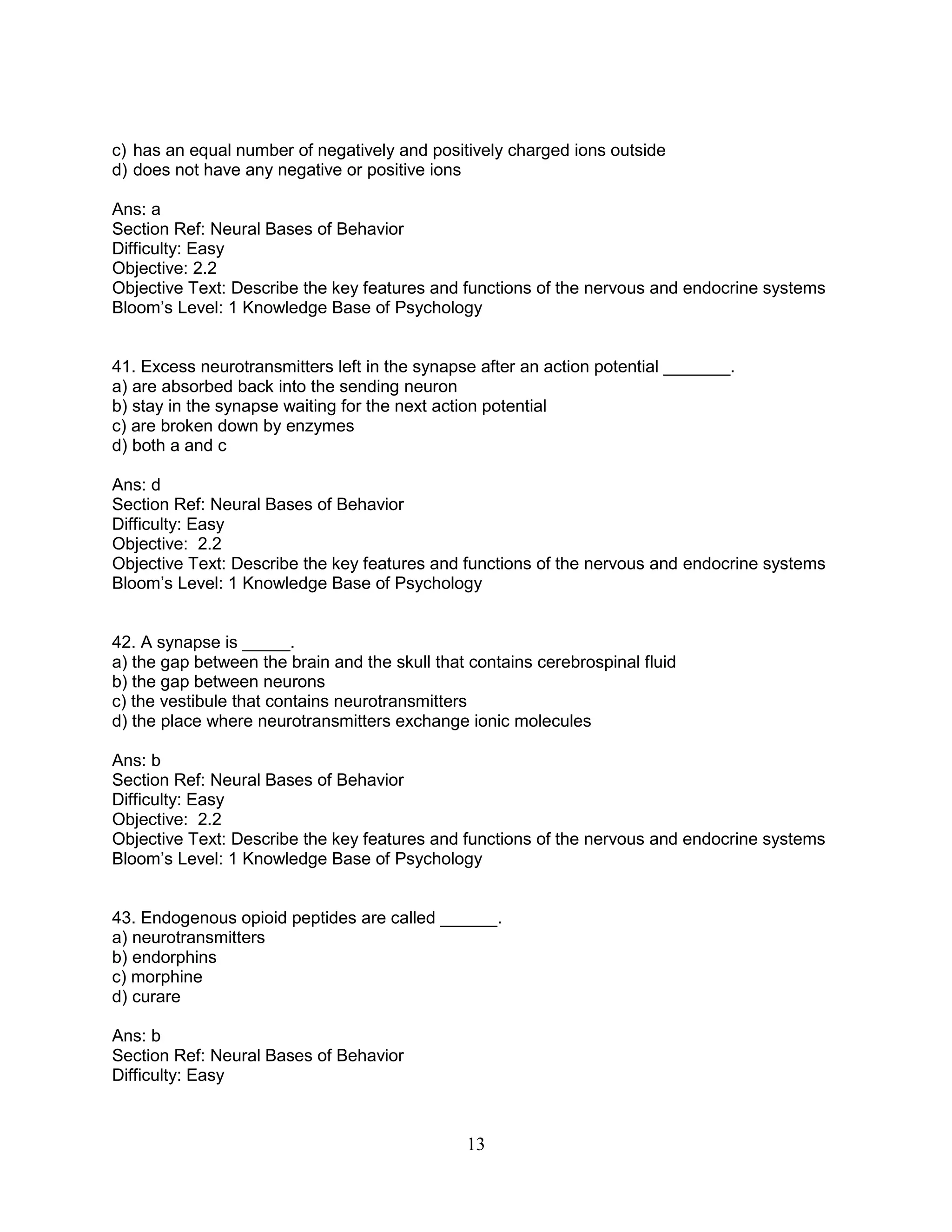 Psychology in Action 11th Edition Huffman Test Bank | PDF