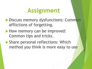 Psychology - Lesson 6 Memory Luqman .pptx