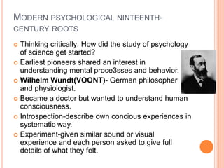 Psychology module 2 | PPTX