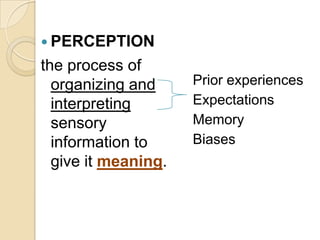 Psychology perception | PPSX