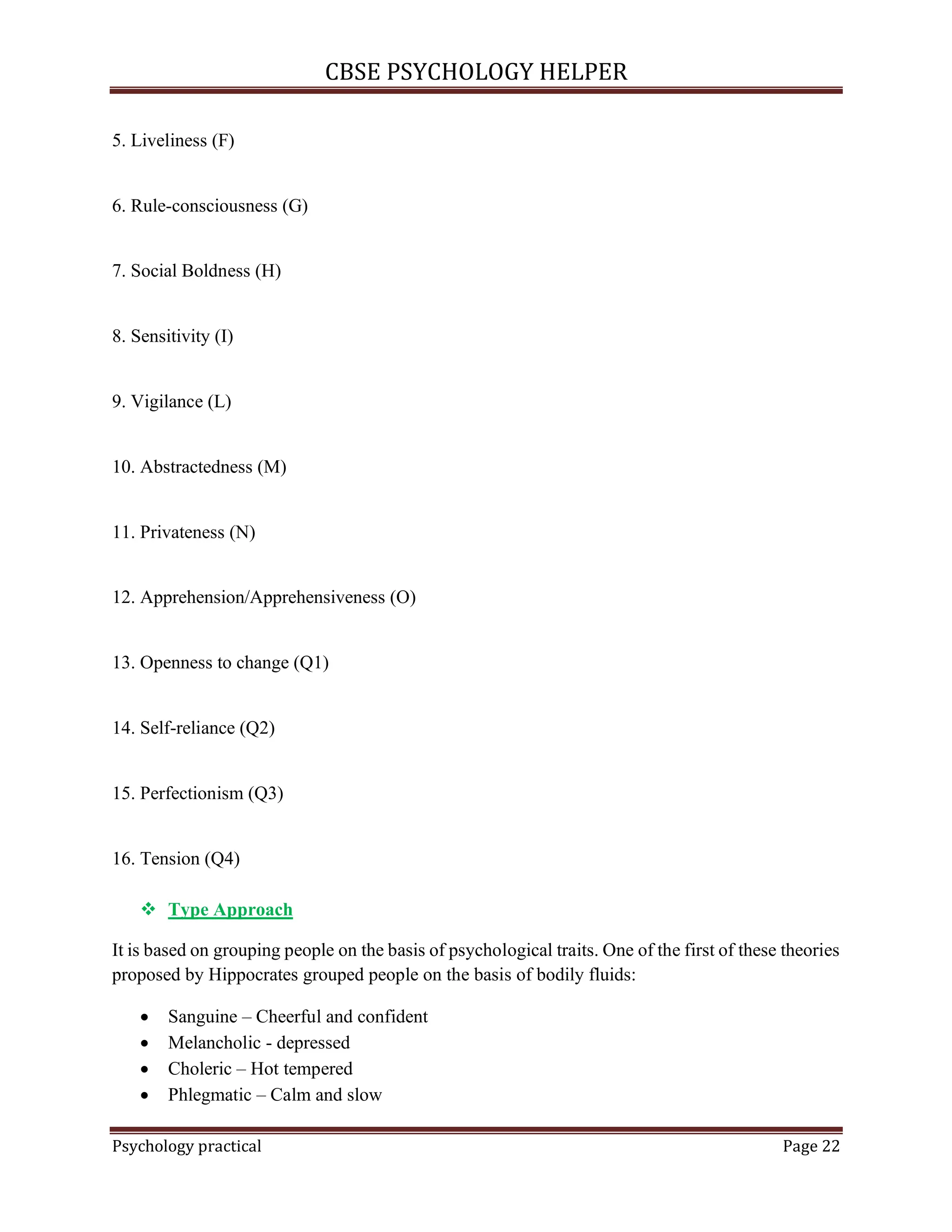 psychology-practical-file-class-xii cbse | PDF