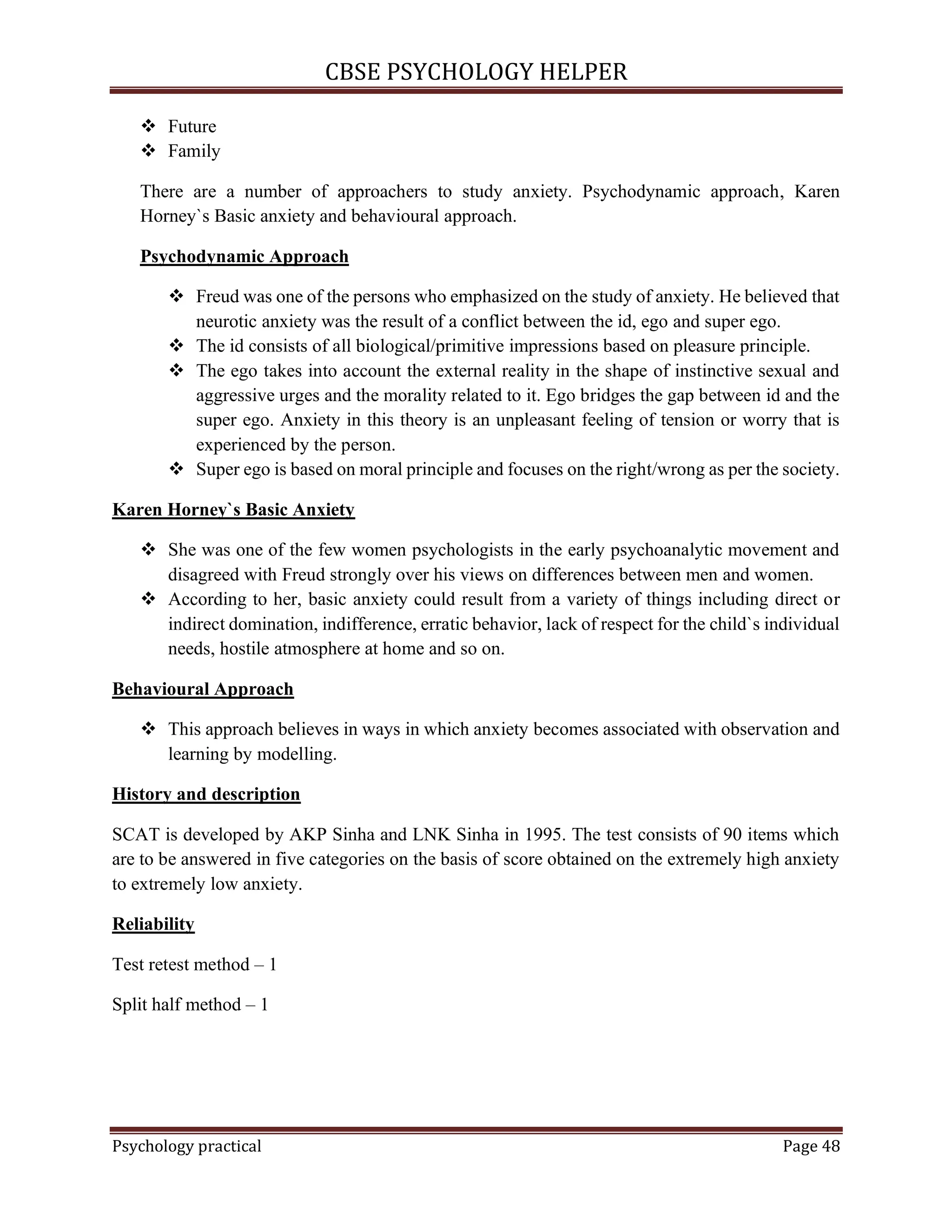 psychology-practical-file-class-xii cbse | PDF