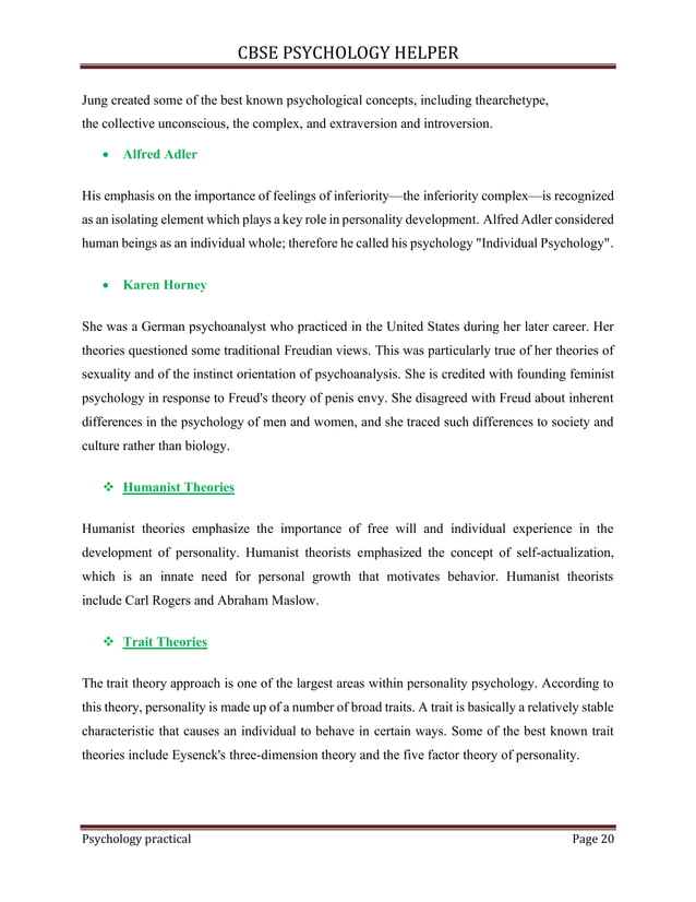 psychology-practical-file-class-xii cbse | PDF | Standardized Testing ...