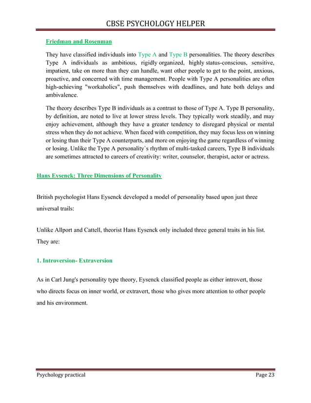 psychology-practical-file-class-xii cbse | PDF | Standardized Testing ...