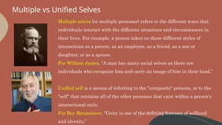 PSYCHOLOGY and theories of the Self.pptx