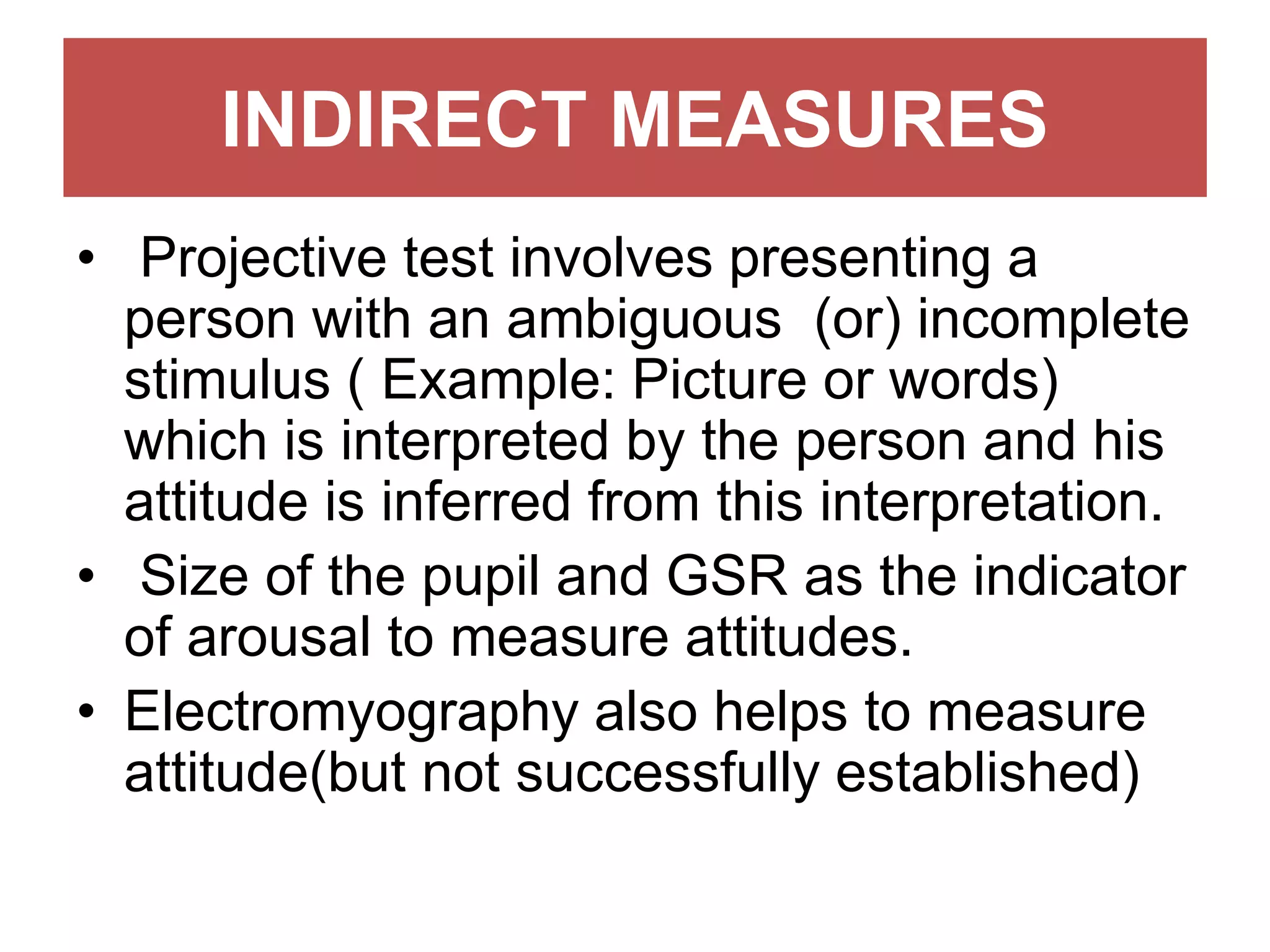 Psychology unit-iv-psychometric ass.of attitude and emotions | PPTX