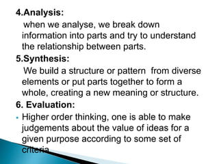 Psychology unit III- thinking | PPTX
