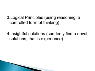 Psychology unit III- thinking | PPTX
