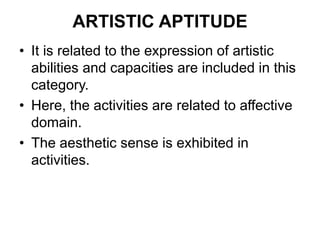 Aptitude Definition