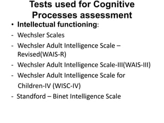 Psychology unit iii psychometric assessment | PPTX