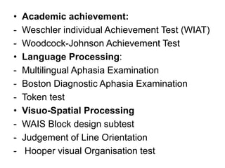 Psychology unit iii psychometric assessment | PPTX