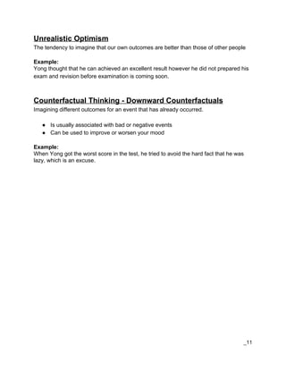 Psychology video report | PDF
