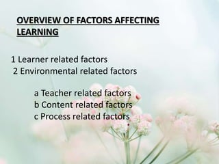 Brief historic sketch of philosophy based learning theory to psychology ...
