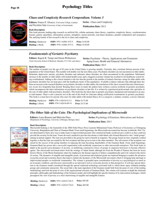 Psychology Titles | PDF