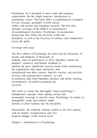 Psychology 2e senio | PDF