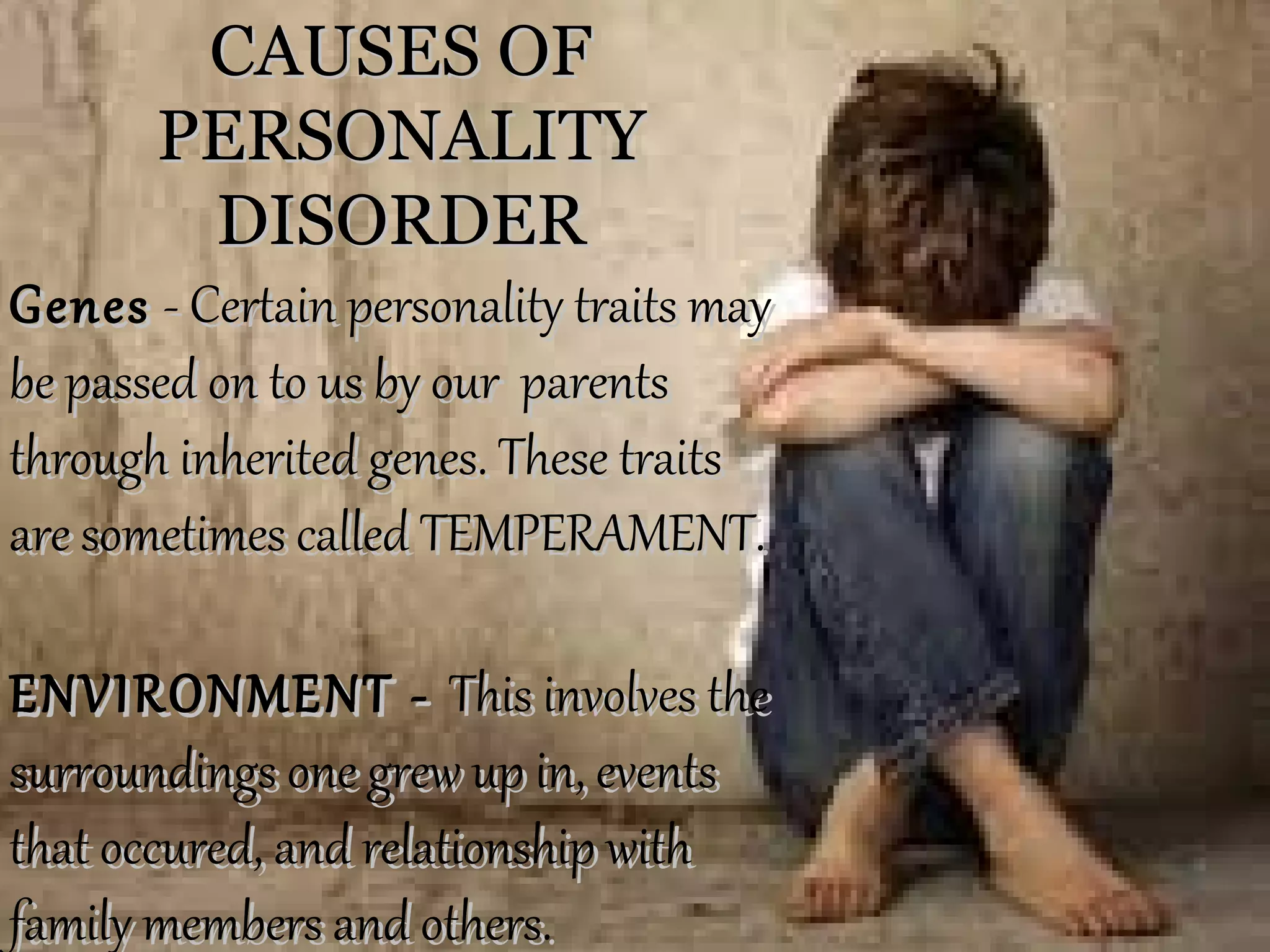 PERSONALITY DISORDER | PPT