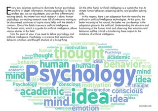 Psychology and AI | PDF