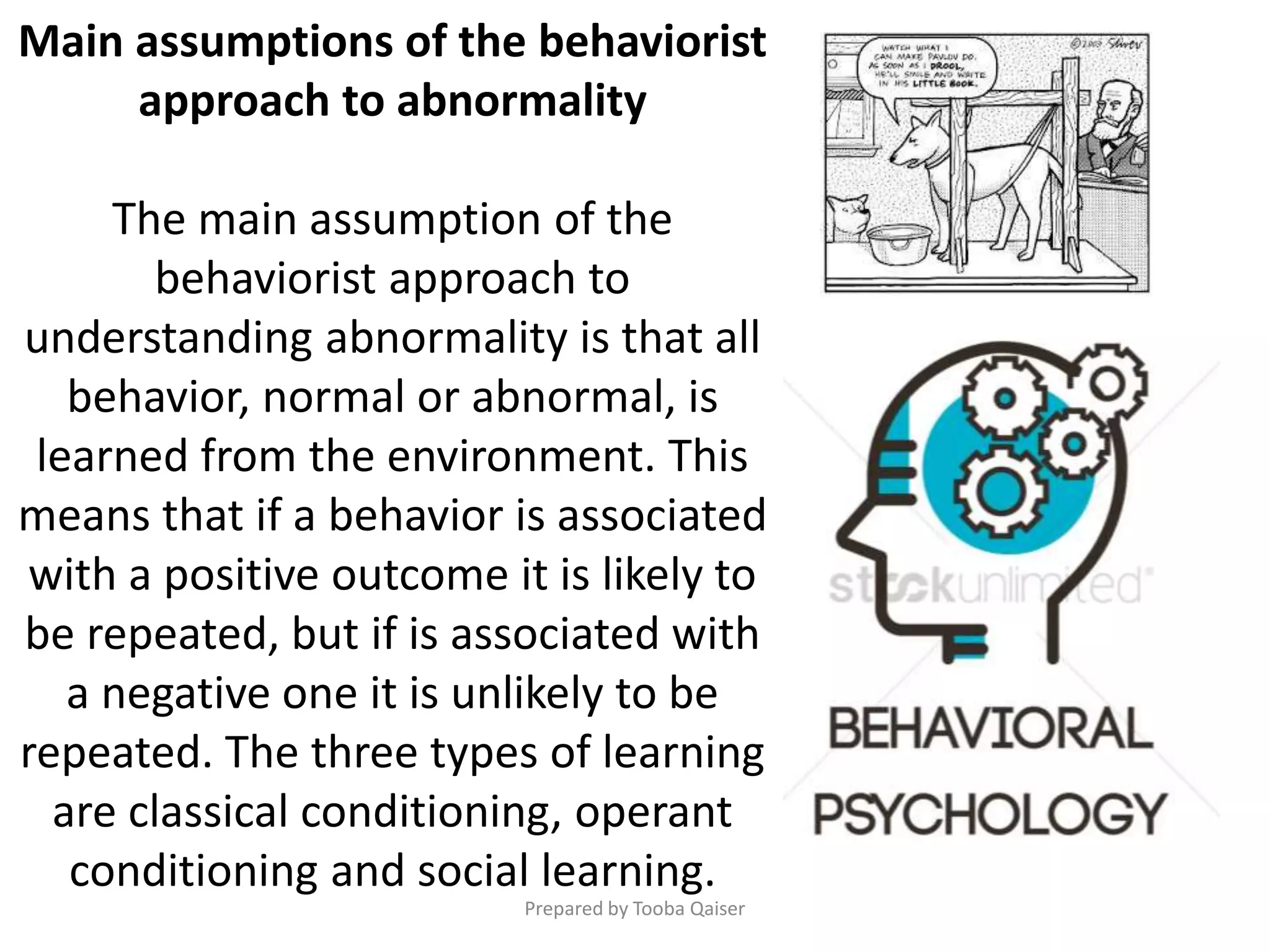 Psychology and abnormality | PPTX