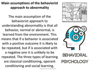 Psychology and abnormality | PPTX