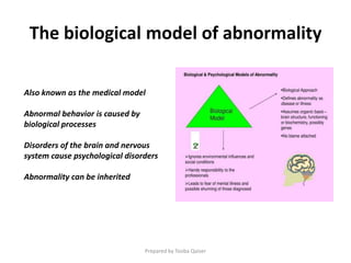 Psychology and abnormality | PPTX