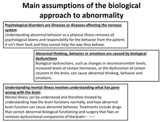 Psychology and abnormality | PPTX