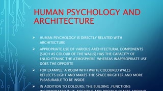Psychology and Architecture | PPT