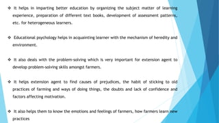 Psychology and educational psychology | PPTX