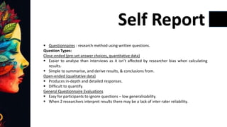 Research Methods in Psychology | Cambridge AS Level | Cambridge ...