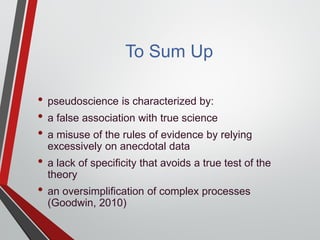Psychology as a Science | PPT