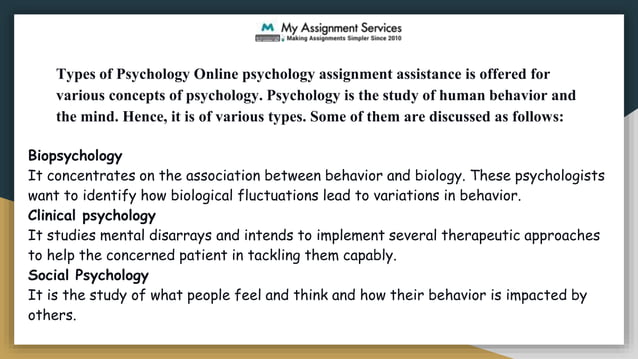 Psychology Assignment Help | PPTX | Educational Assessment | Education